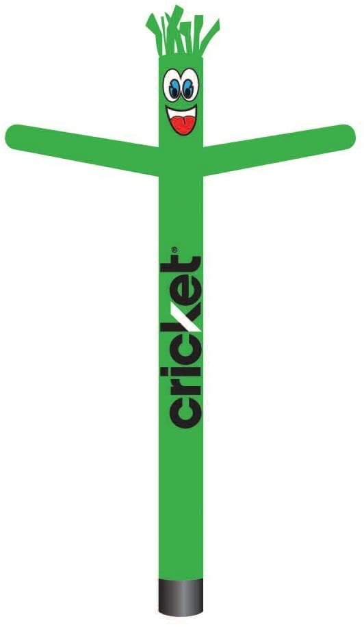 20ft Inflatable Tube Man Guy Puppet Dancer - Cricket Green - Complete ...