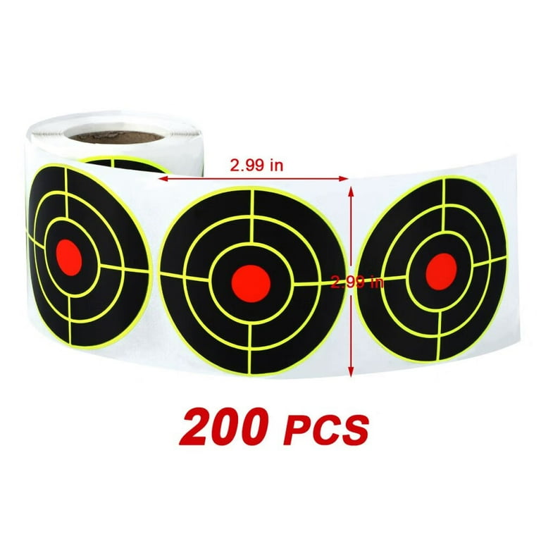 Self-adhesive Targets Splatter Shooting Targets Stickers - 3 Pack ...