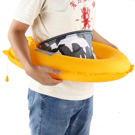 Inflatable Belt , With Reflective Tapes And Whistle Flotation Device ...