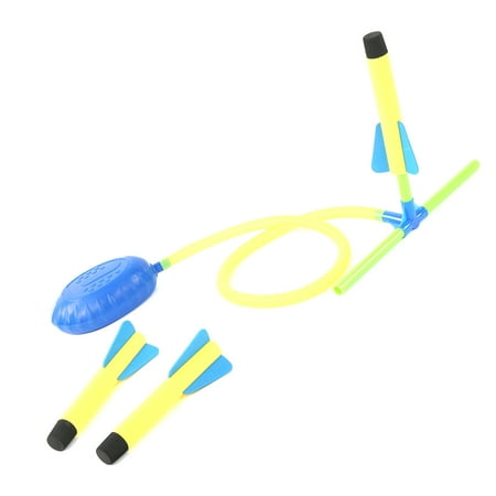 QIILU Foam Rocket Launcher Toy For Single Child,Outdoor Kid Air Pump ...