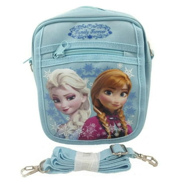 Disney Frozen Elsa Blue Adjustable Strap Messenger Shoulder Cross Purse ...