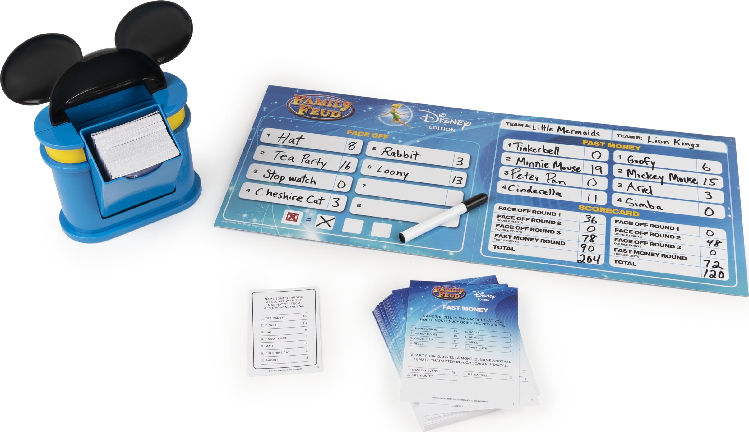 Family Feud Disney Edition, Family Party Game with Disney and Pixar ...