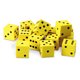 Hands-On Soft Foam Dot Dice, Yellow, Set of 200, PreK to 6 - Walmart.com