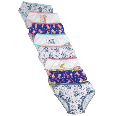 Peppa Pig - Peppa Pig, Girls Underwear, 7+1 Bonus Pack Panties (Little ...