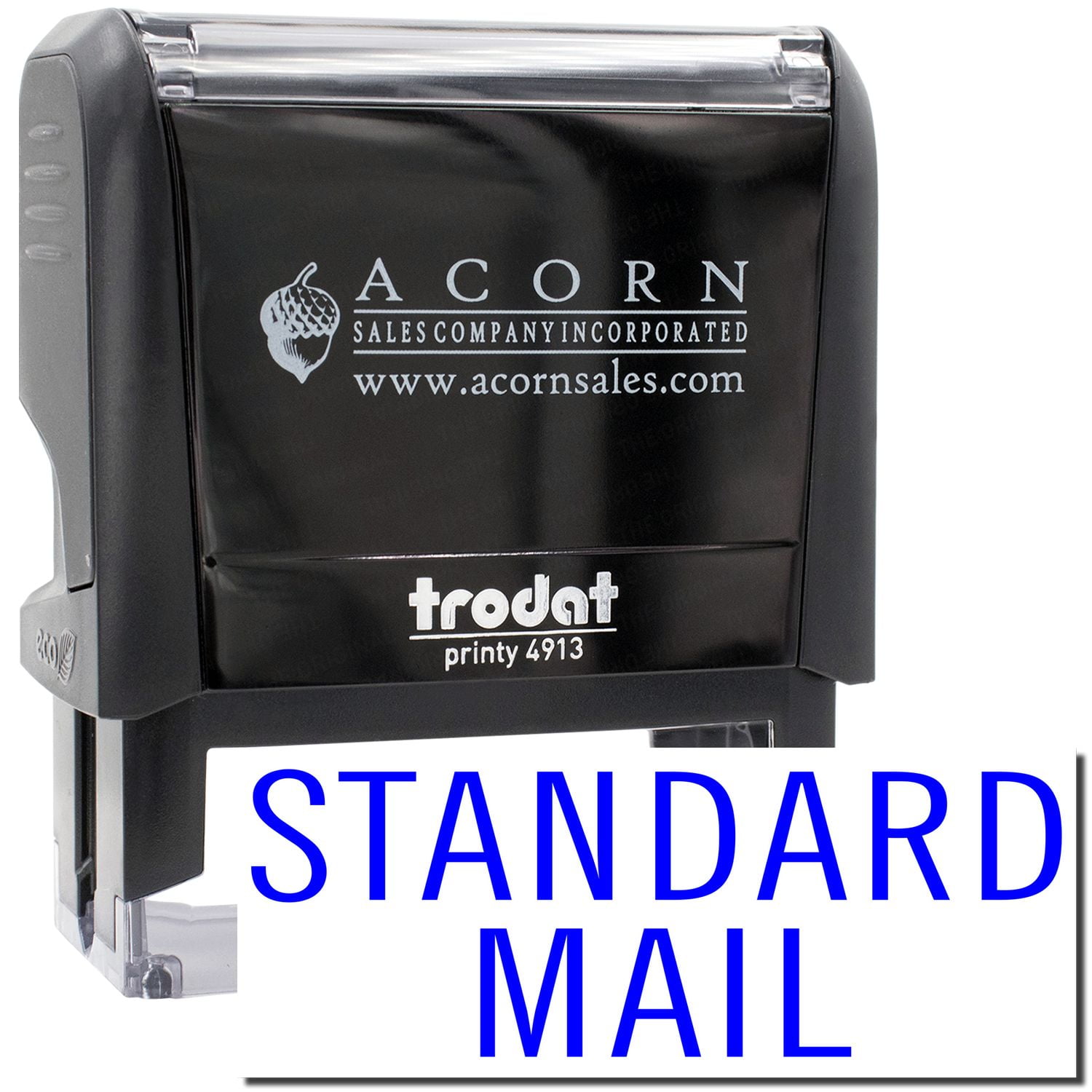 Large Self-Inking Standard Mail Stacked Stamp, Trodat Printy 4913 ...