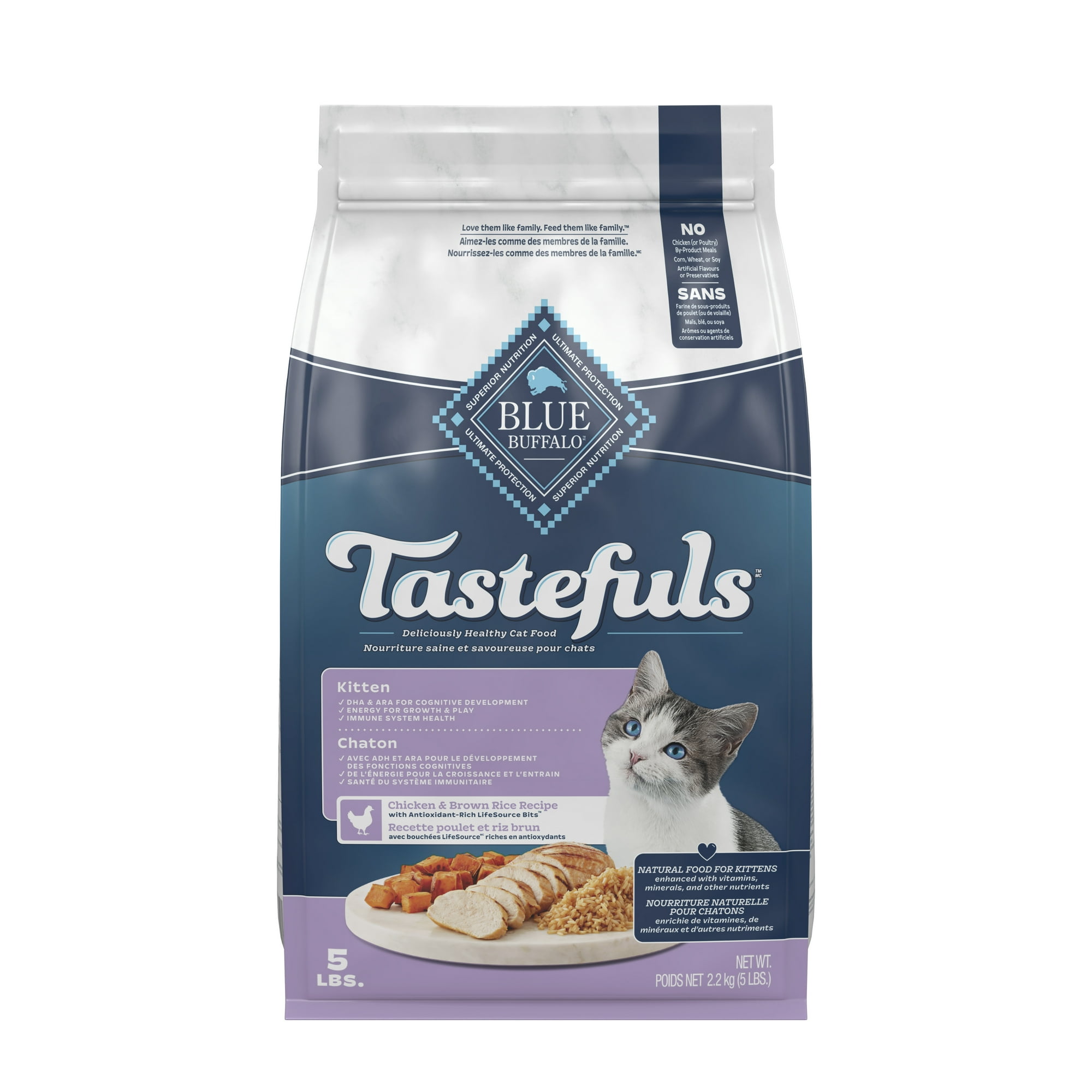 Click here for Blue Buffalo Tastefuls Natural Kitten Dry Cat Food... prices