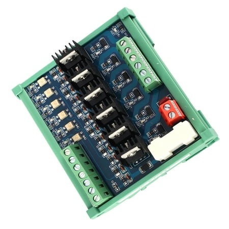 PLC Amplifier,6-channel PLC DC Amplifier Transistor Output Board PLC ...