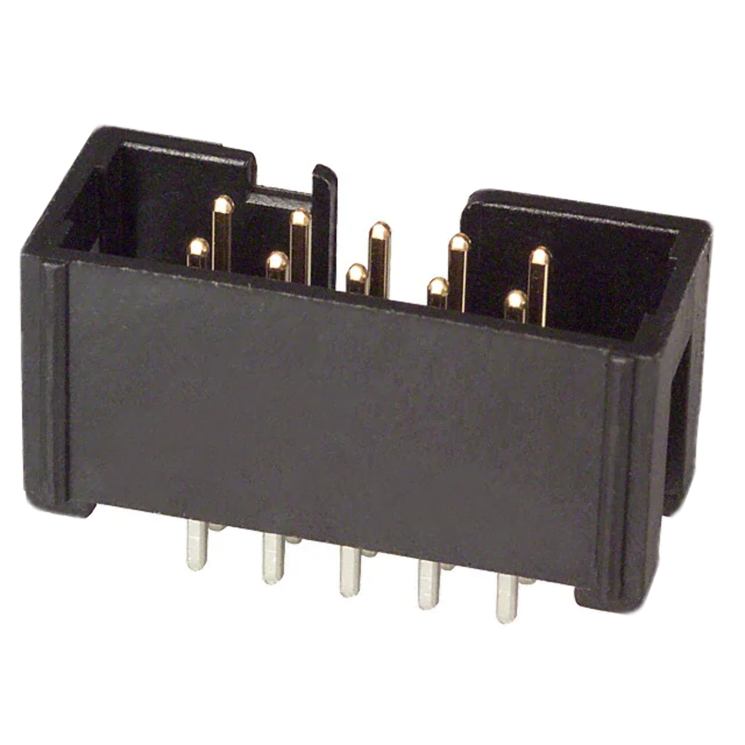 Pack of 4 N2510-6003-RB Connector Header 10 position 2.54mm Through ...