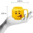 LEGO: Classic Yellow Minifigures Silly Ceramic Mug, 8.6oz - Walmart.com