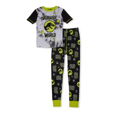 Lego Jurassic World Dinosaur Kids Short Sleeve 2 piece Pajamas Set S21B221JW - Walmart.com