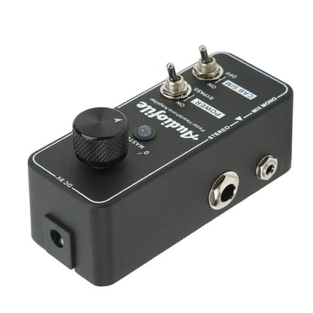 Guitar Effect Pedals, Headphone Pedal Metal Black For Bass | Walmart Canada