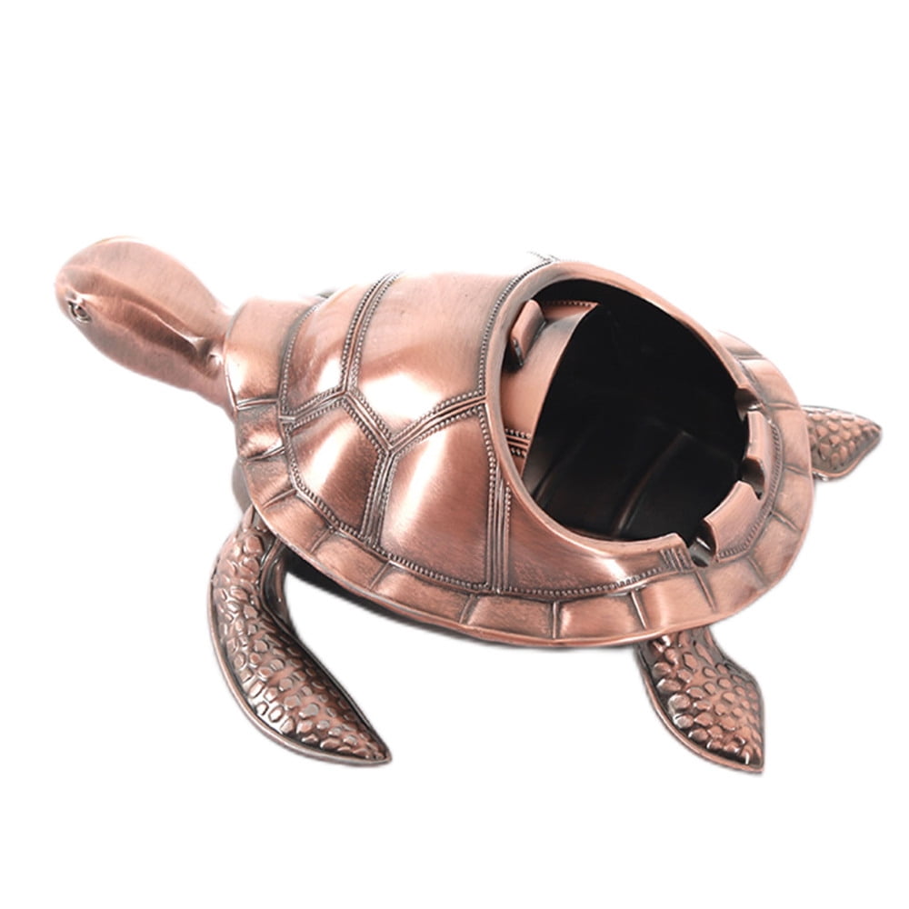 Retro Turtle Windproof Ashtray Cigarette Cigar Ash Holder for Outdoor ...