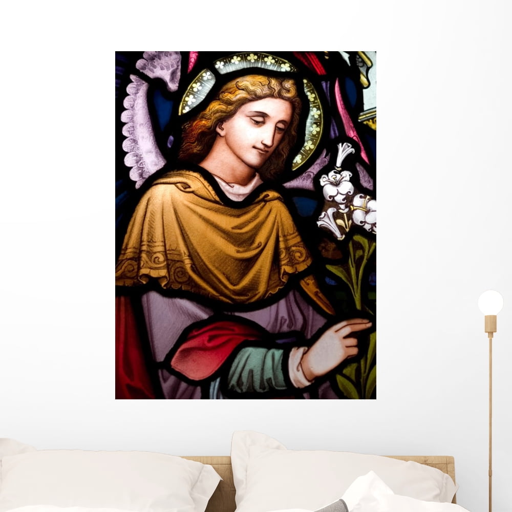 Archangel Gabriel Wall Mural Decal by Wallmonkeys Vinyl Peel and Stick ...