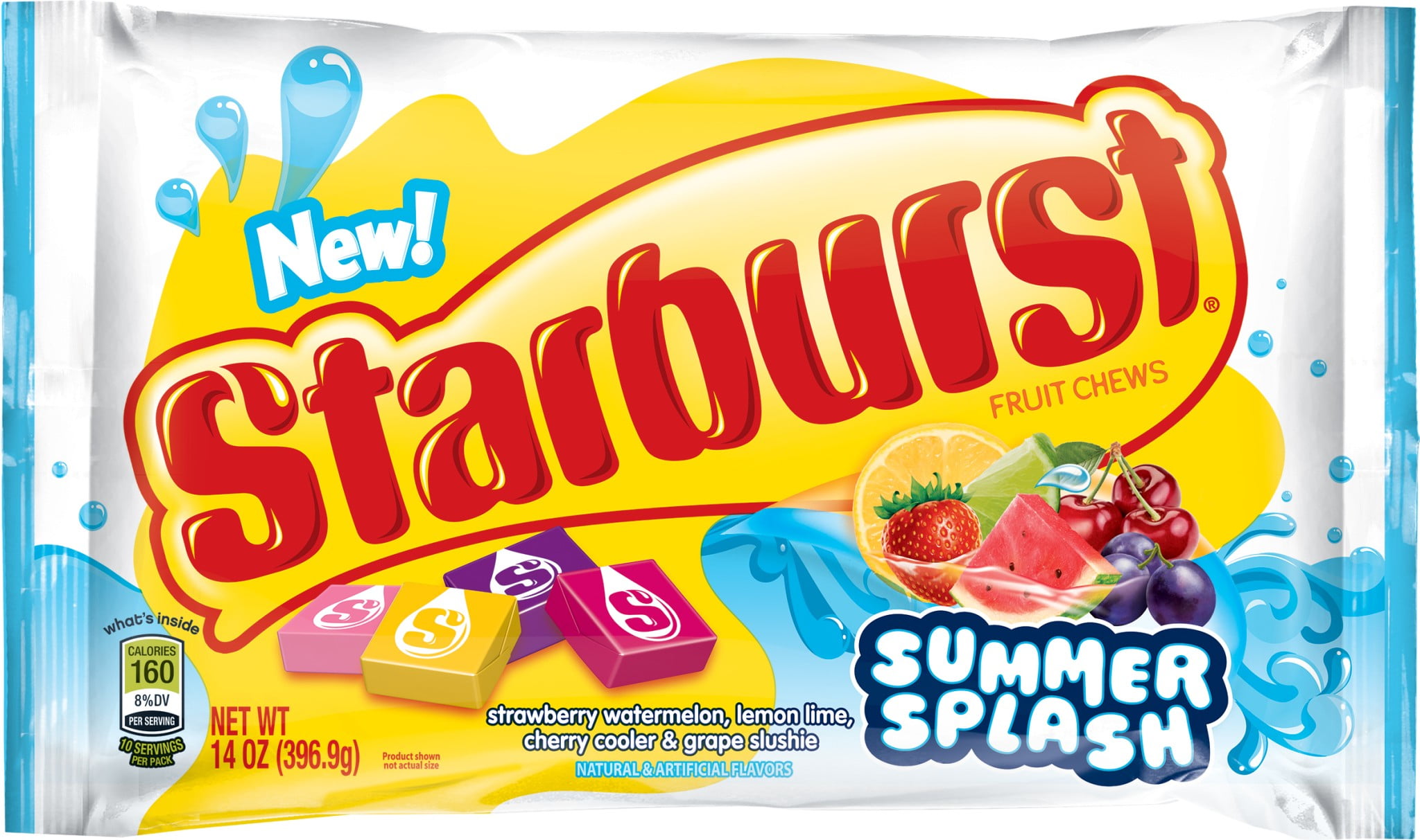 Starburst, Summer Splash Chewy Candy, 14 Oz. – Walmart Inventory ...