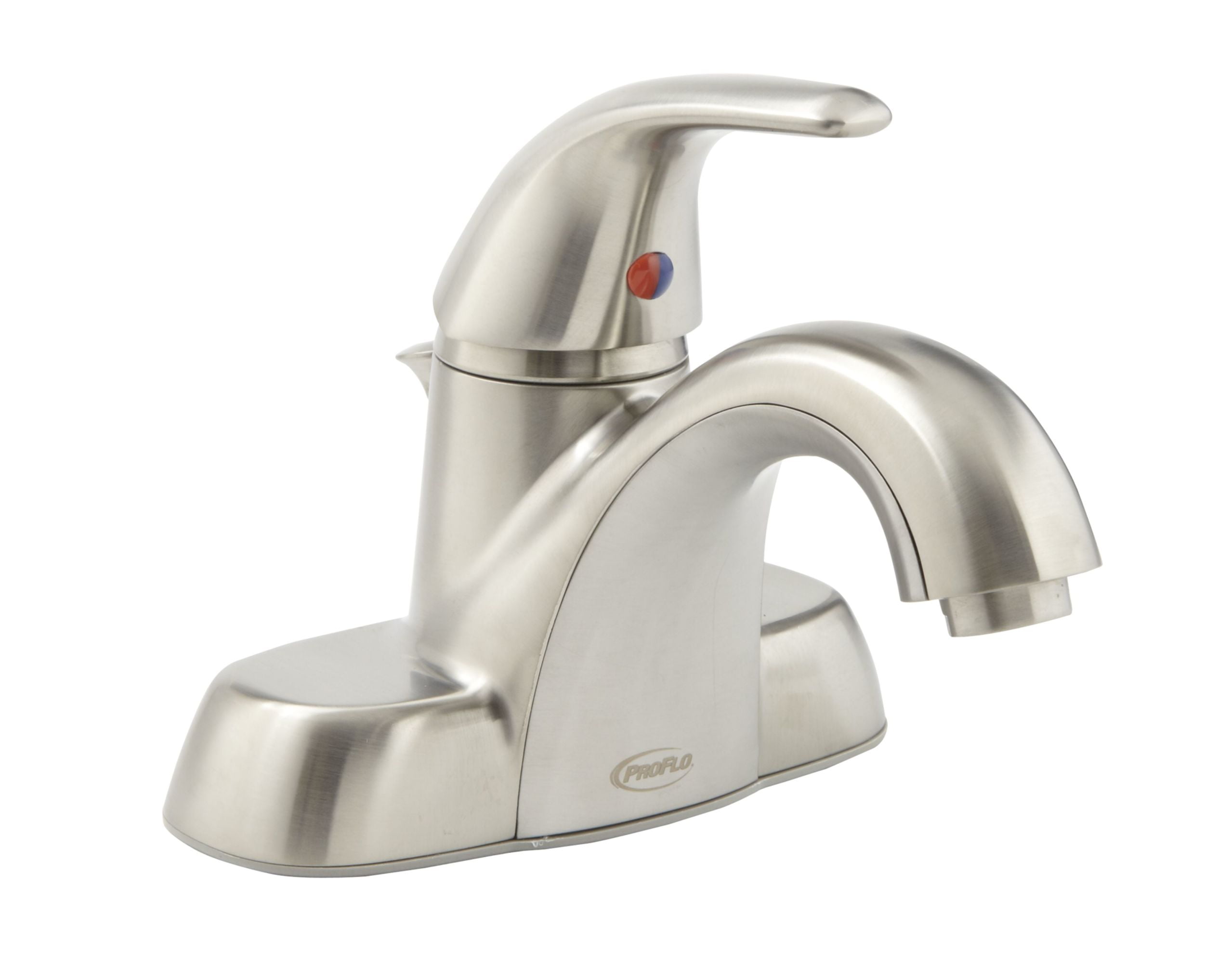 Proflo Pfwsc4747 1.2 GPM Centerset Bathroom Faucet - Nickel - Walmart.com