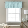 Blue Checkered Window Valance for Kitchen, Modern Minimalist Geometric ...