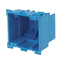 Carlon SuperBlue 1-Gang Thermoplastic Molded Wall Box BH118R - Walmart.com