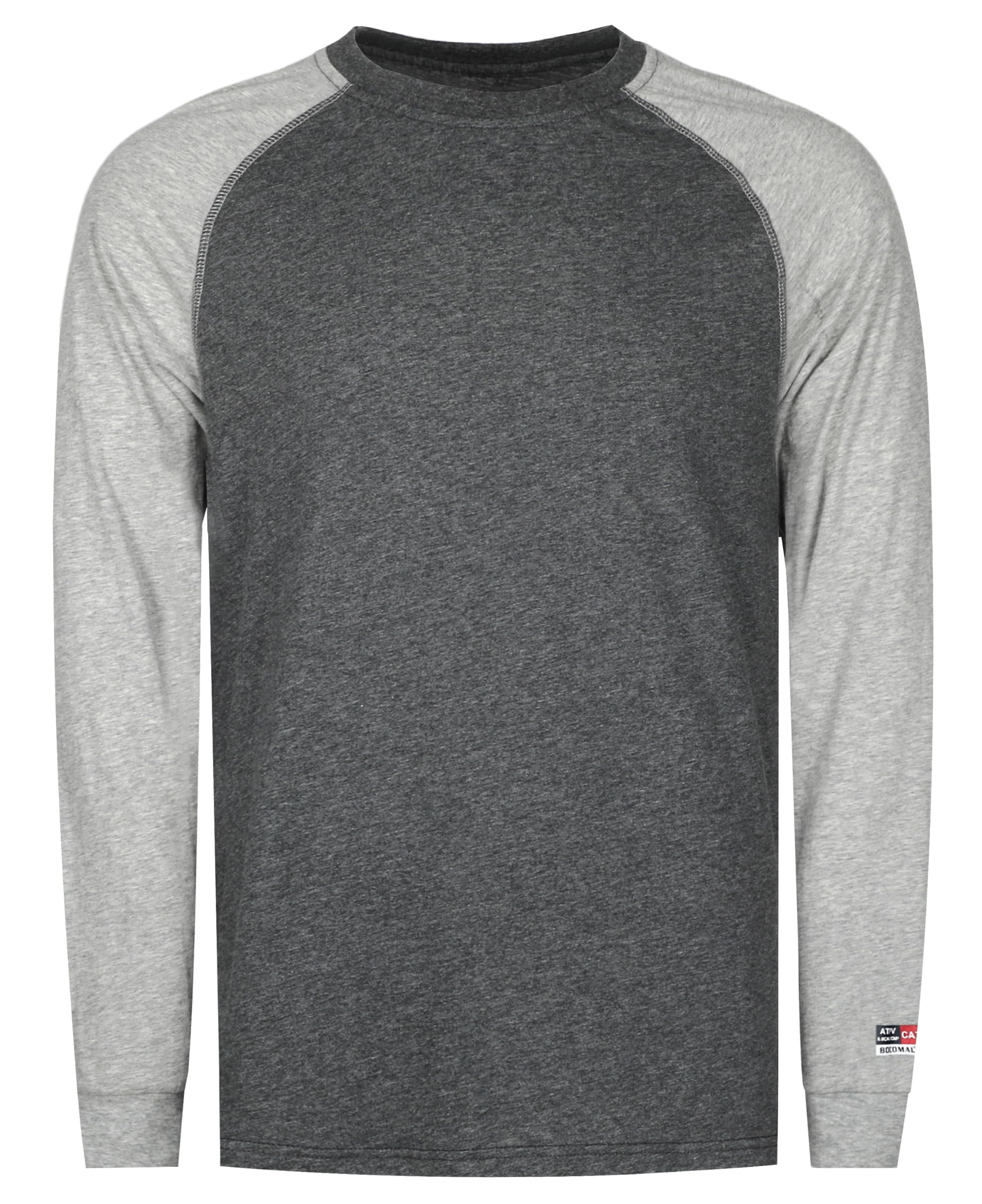 Camiseta de trabajo BOCOMAL FR bicolor Crew, ligera, 120 ml | Walmart en línea