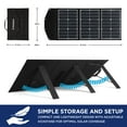 Westinghouse 60W Portable Solar Panel Generator, Foldable Design for ...