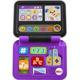 Fisher-Price Laugh & Learn Click & Learn Laptop Pretend Computer Baby ...