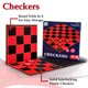 Checkers Board for Kids– Fun Checkerboard Game for Boys and Girls ...