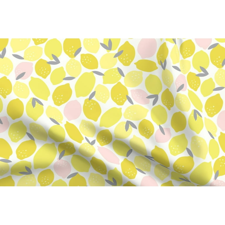 Lemons Fabric Sewing