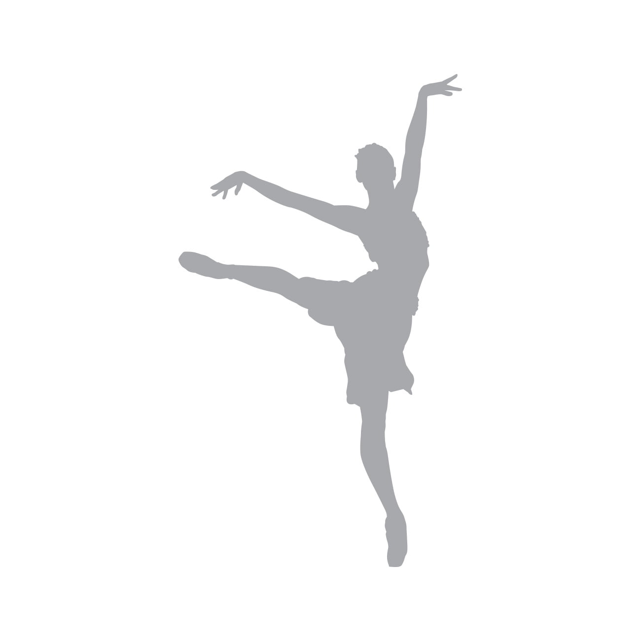 Ballet Dancer Ballerina Sticker Decal Die Cut - Self Adhesive Vinyl ...