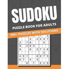 Garb Media Group 500 Sudoku Puzzles for Adults, Large Print, Spiral ...
