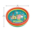 SpongeBob SquarePants 3-Ring Inflatable Swimming Pool, Portable Pool ...