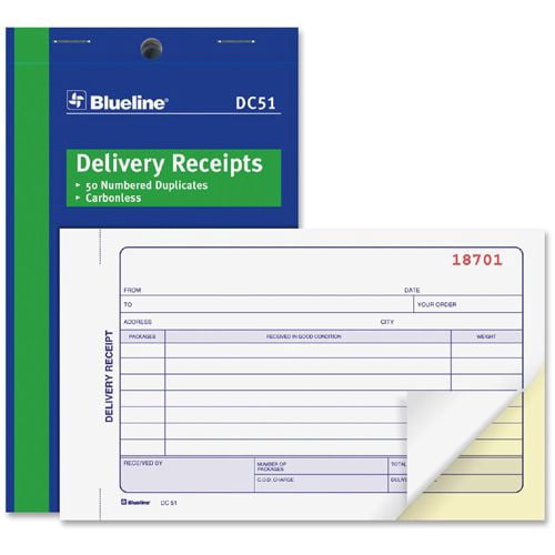 How To Fill Out Blueline Receipt Book - Design Talk