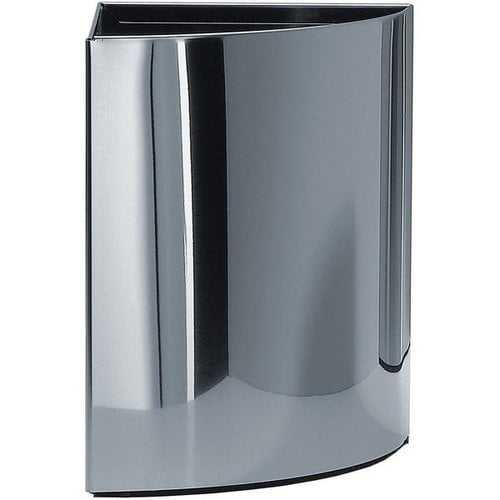 AGM Home Store Round Corner Top Steel Open Waste Basket - Walmart.com