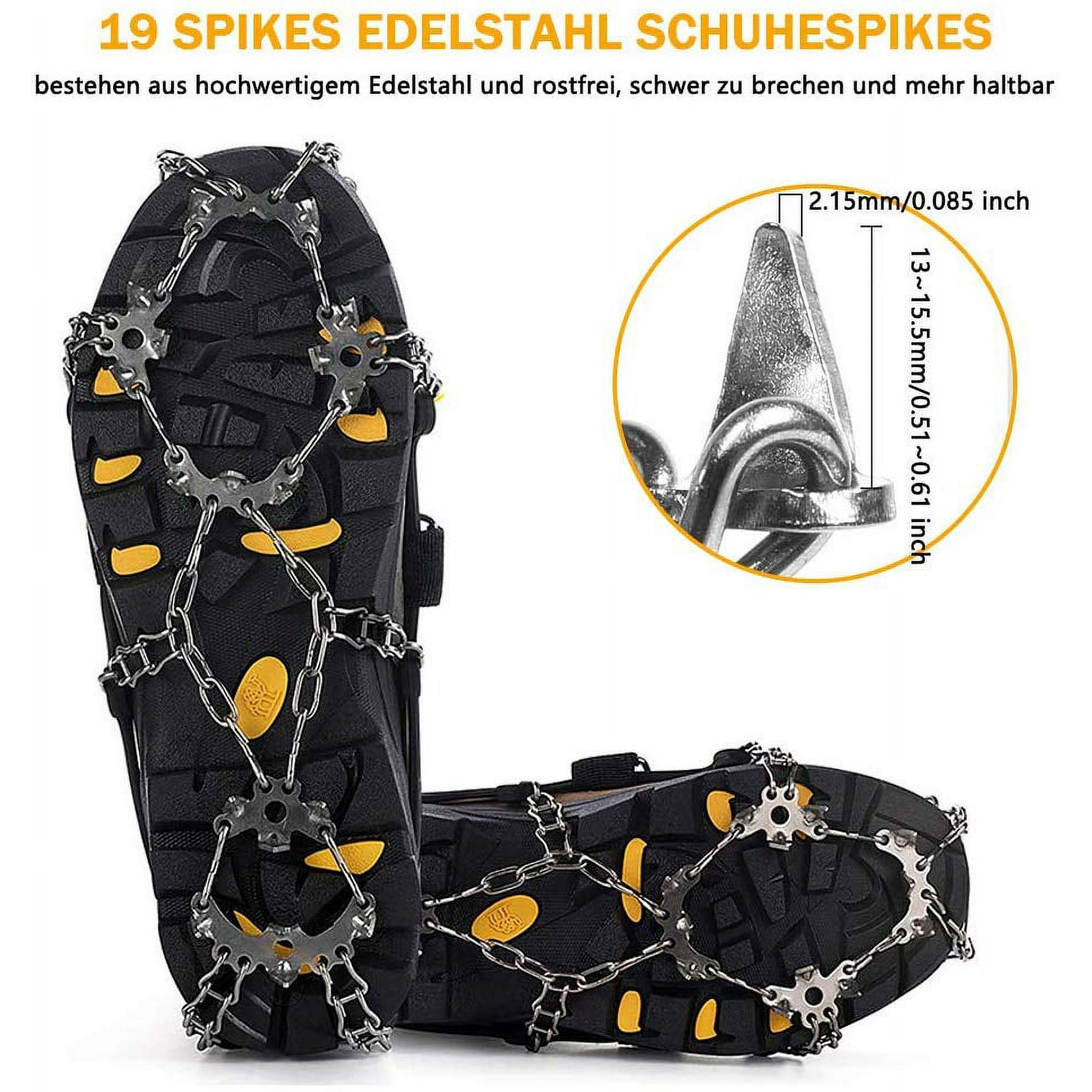 Click here for Jiarry 19 Spikes Crampons Ice Snow Grips Traction... prices