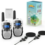Wishouse Walkie Talkies for Kids, 22 Channels, 2-Way Radio Toy, Compact ...