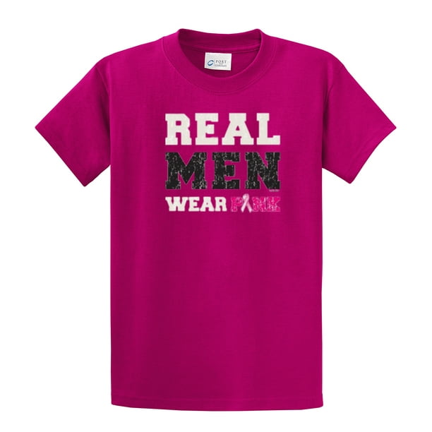 Trenz Shirt Company - Real Men Wear Pink Breast Cancer T-Shirt-fuschia ... Trenz Shirt Company - Real Men Wear Pink Breast Cancer T-Shirt-fuschia ...