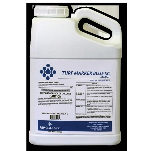 Prime Source TURF MAR Turf Marker Blue Select Dyes & Pigments - Walmart ...