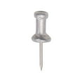 Aluminum Head Push Pins Aluminum, Silver, 1/2", 100/Box - Walmart.com