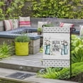 Bless This Home Garden Flag 12x18 Inch Spring Watercolor Cotton Leaf ...