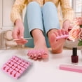 100 Pcs Sponge Toe Separators Soft Finger Separators Premium Pedicure ...