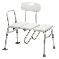 Drive Medical Plastic Tub Transfer Bench with Adjustable Backrest HSA ...