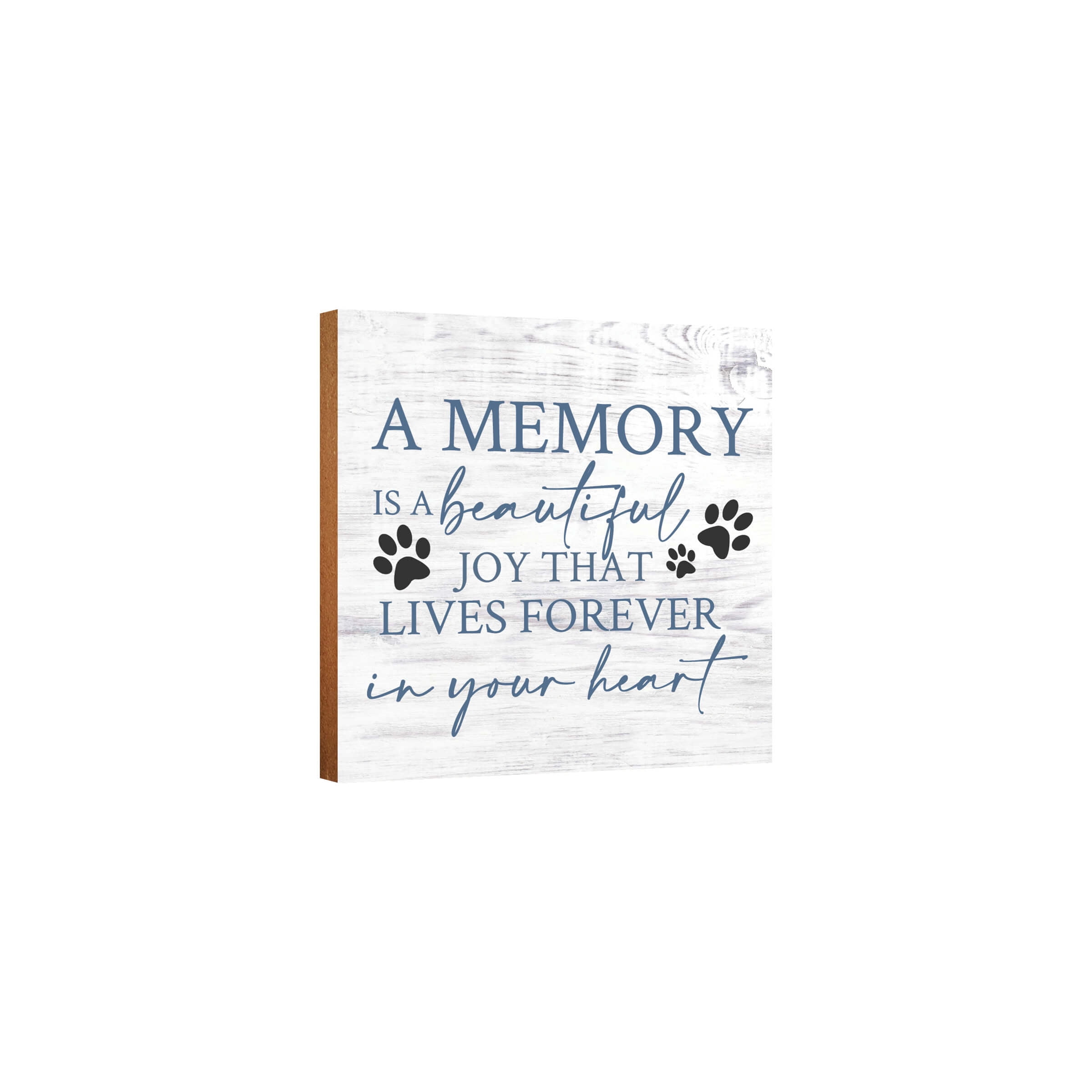 Lifesong Milestones Wooden Dog Sign for Shelf Decor Gift for Dog Lovers ...