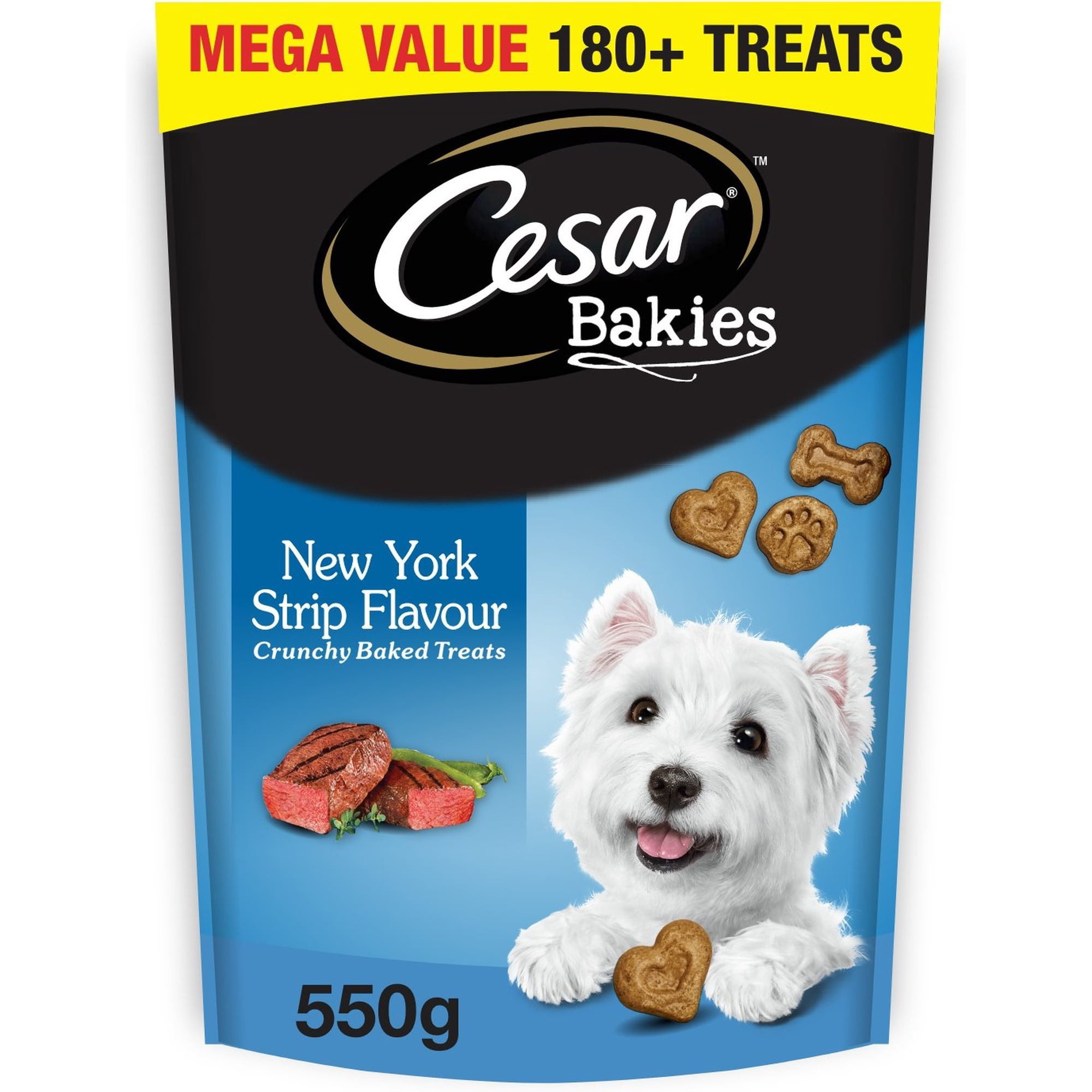 Click here for Pack Of 4 - Cesar Bakies New York Strip Small Dog... prices