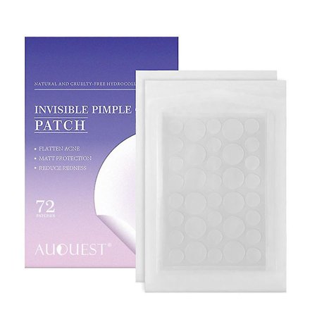 72pcs Acne Pimple Patch Invisible Acne Stickers Soothe Skin Pimple ...