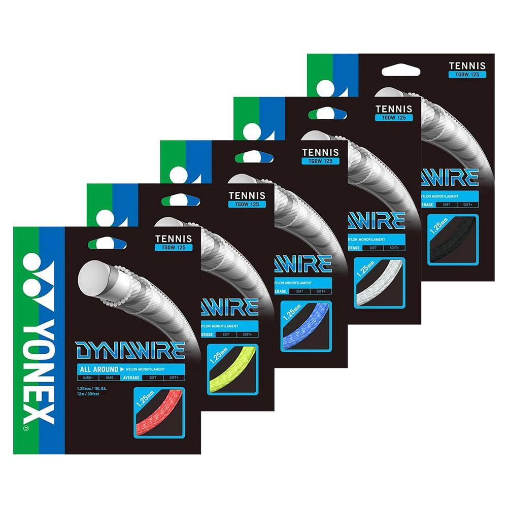 Yonex Dynawire Synthetic Gut Tennis String ( 16 Blue ) - Walmart.com