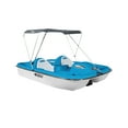 Pelican Monaco DLX 5-Seat Pedal Boat, Canopy - Walmart.com