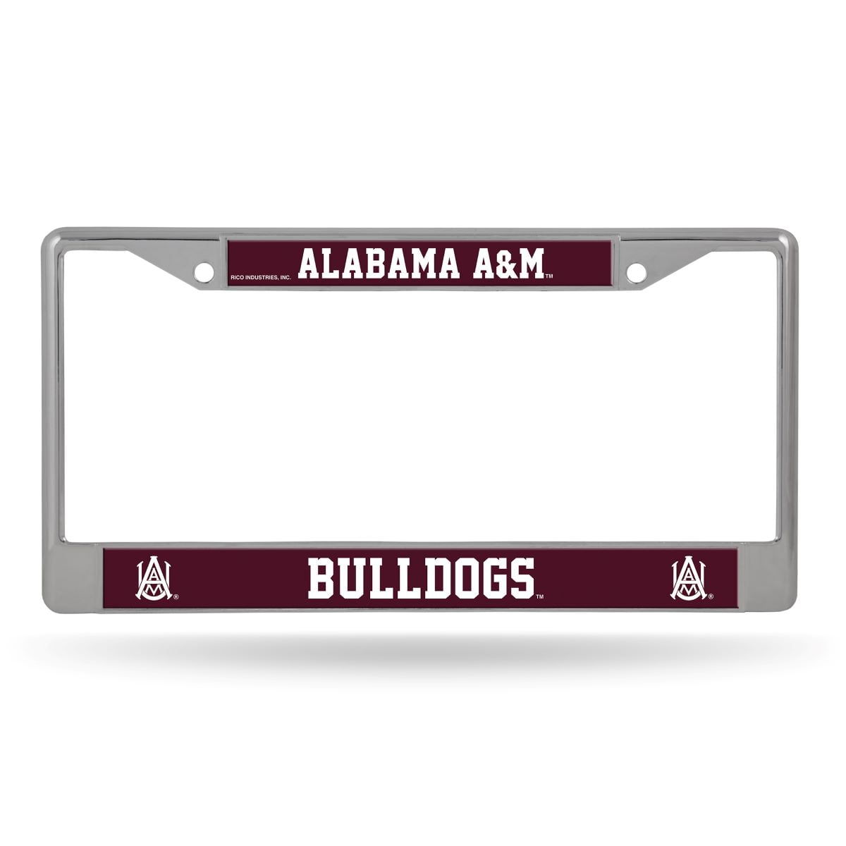 Collectibles ALABAMA A&M Chrome Two Panel License Plate Frame ...