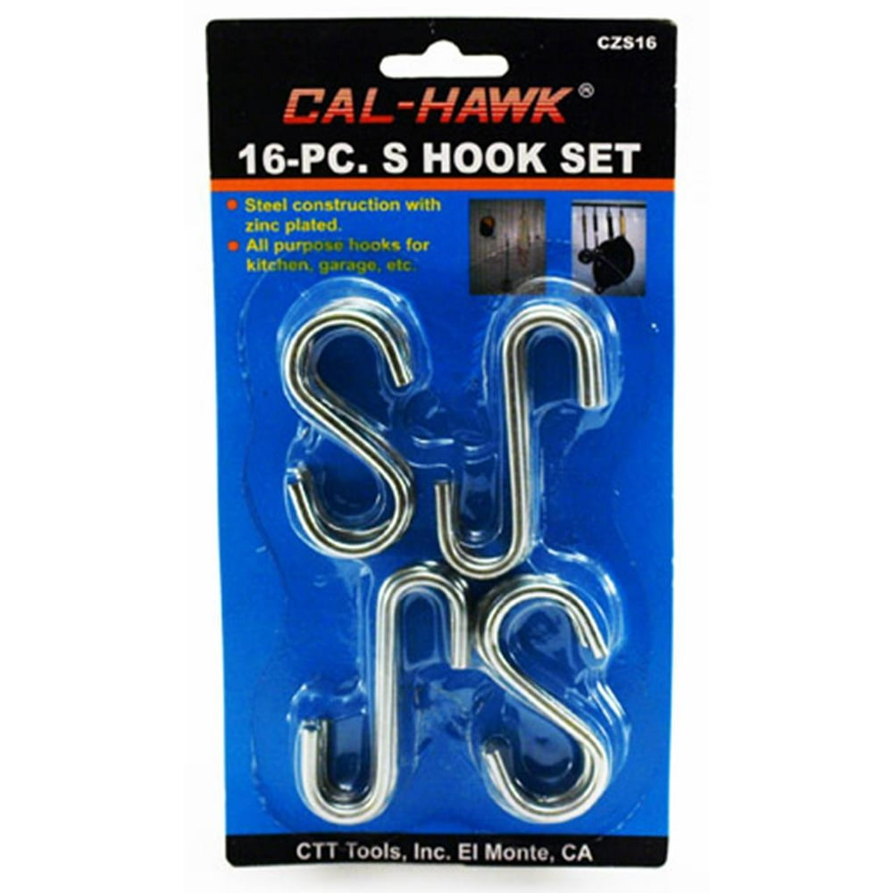 "Cal Hawk Tools 16-pc. ""S"" Hook Set" - Walmart.com - Walmart.com