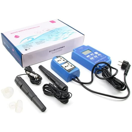 Newest PH-803W 2-in-1 PH ORP Redox Controller WiFi Output Power Relay Monitor Water Quality ...