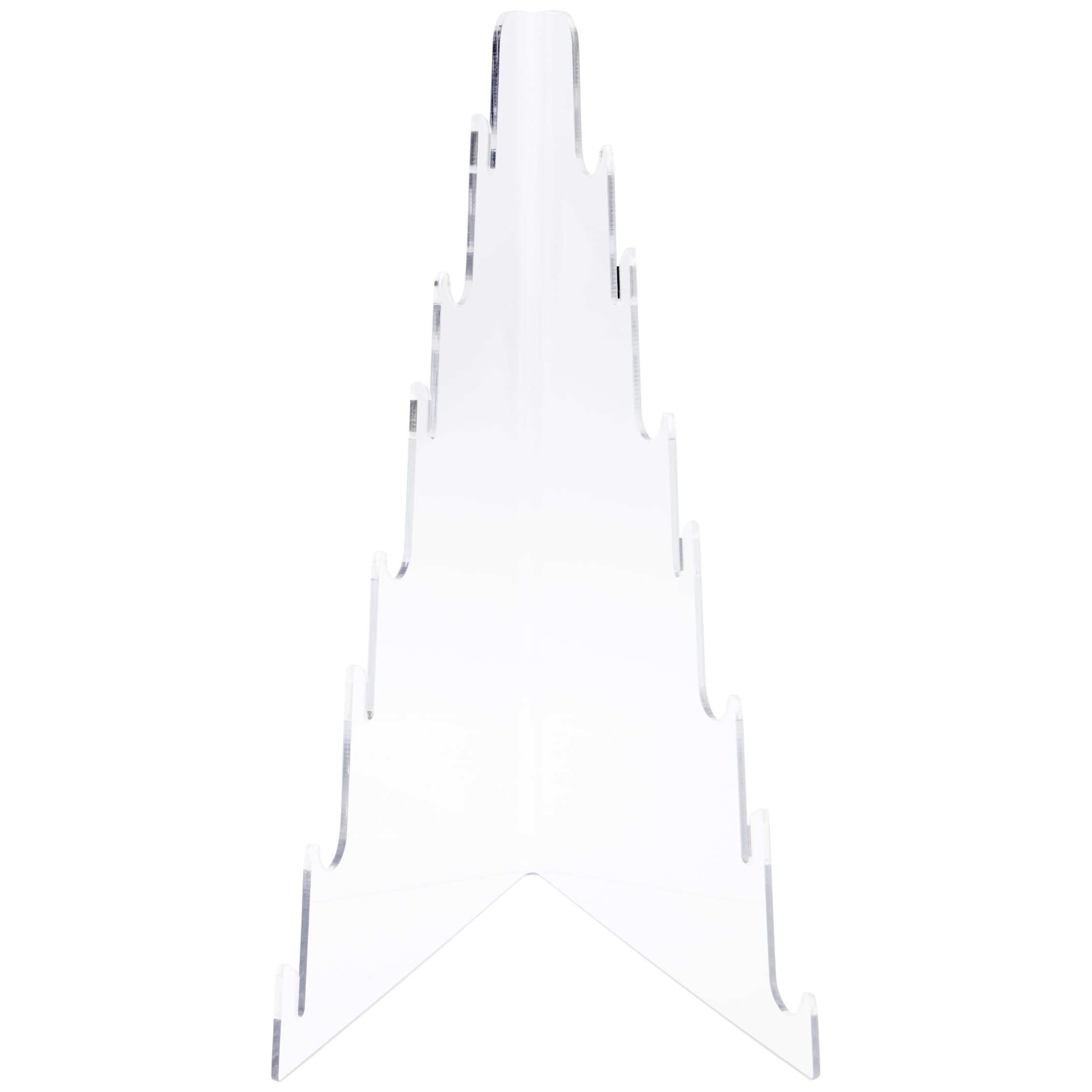 Plymor Clear Acrylic Knife Display Holder Rack, 12.5" H x 7.5" W x 8.5 ...