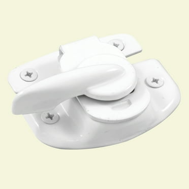 Sliding Window Lock, 1/2 in., Diecast Construction, White, For Vinyl ...