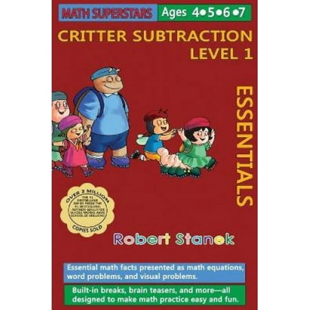 Math Superstars Subtraction Level 1, Library Hardcover Edition ...